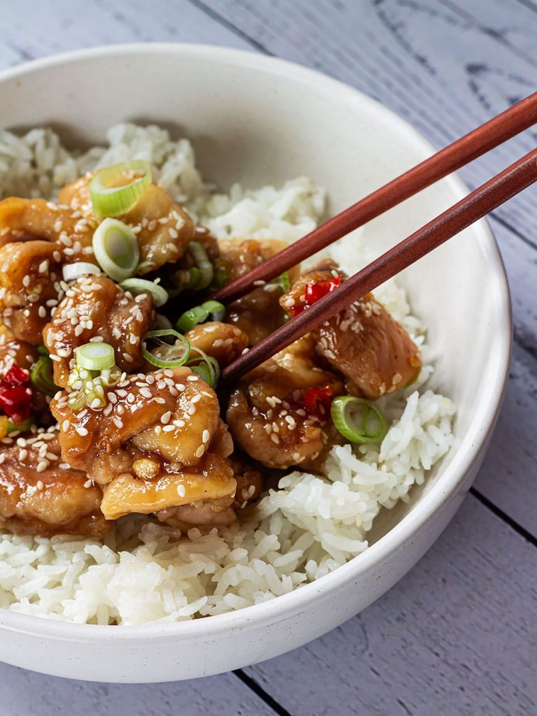 Crispy Honey Chilli Chicken - Knife and Soul
