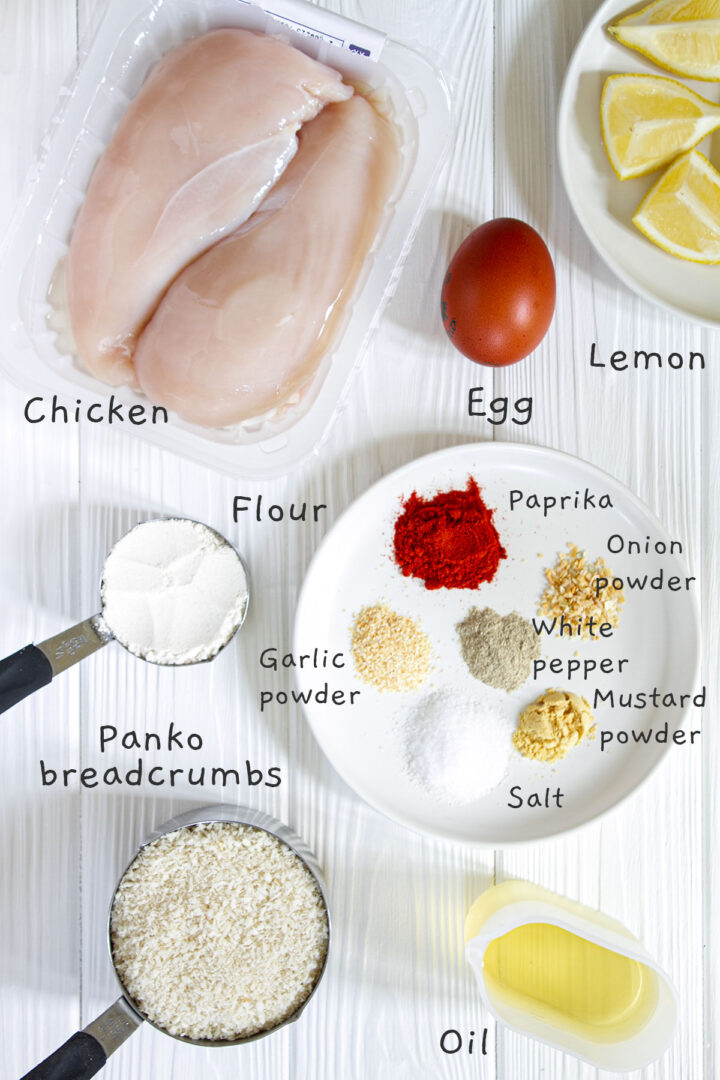 Super Crispy Panko Chicken (Breaded Chicken Breasts) - Knife and Soul