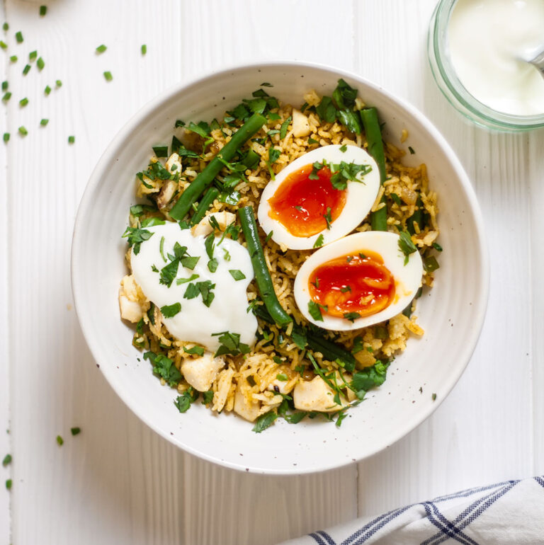 The Best Smoked Haddock Kedgeree - Knife and Soul