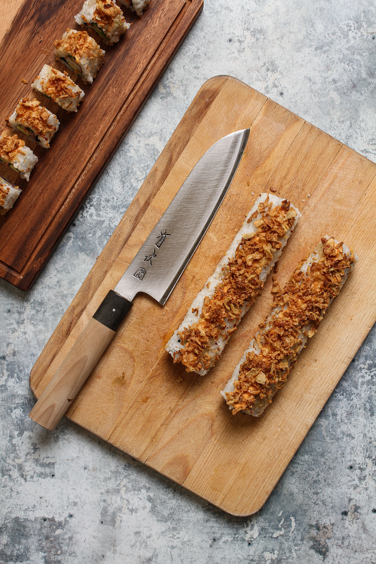 Crunchy Roll Sushi Recipe - Knife and Soul