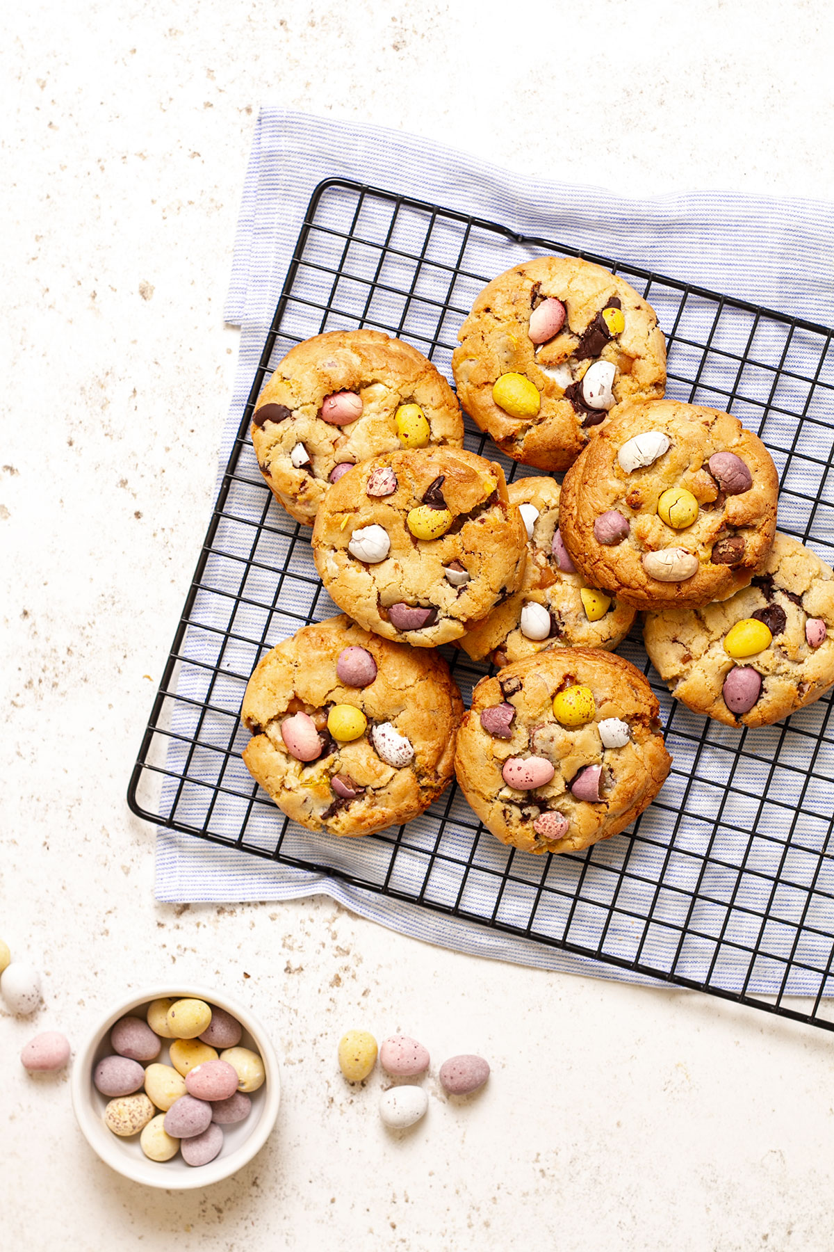 Mini Egg Cookies - Knife and Soul