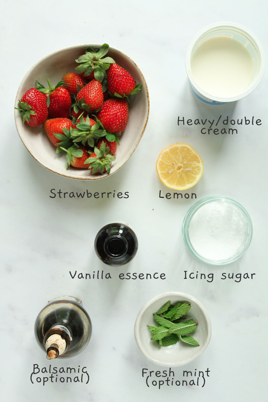English Strawberries and Cream (Wimbledon Dessert) - Knife and Soul