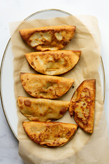 Pan Fried Tacos (with ground beef) - Knife and Soul