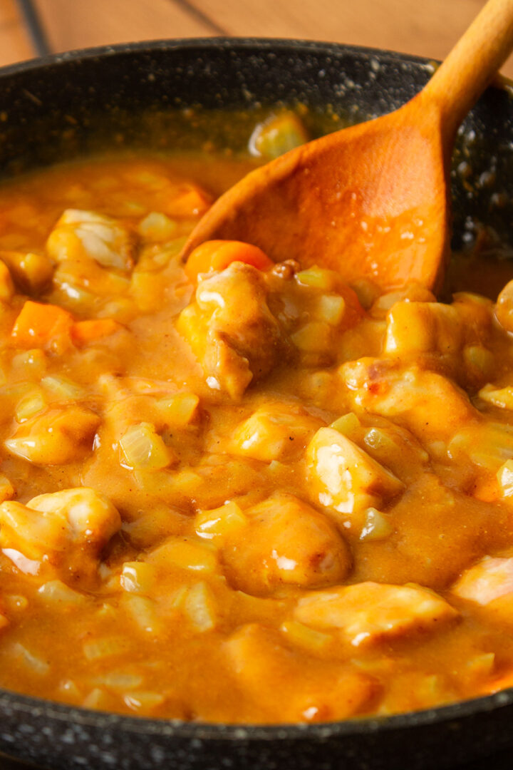 Japanese Curry using S&B Golden Curry - Knife and Soul