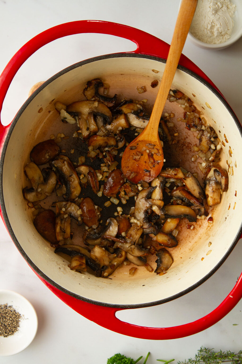 Leftover Turkey Fricassee (Easy 20-Minute Recipe) - Knife and Soul