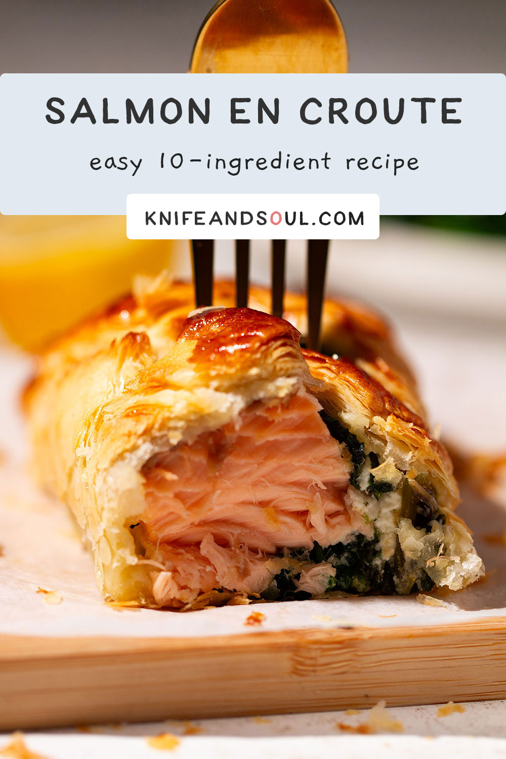 Salmon Wellington (Puff Pastry Salmon En Croute) - Knife and Soul